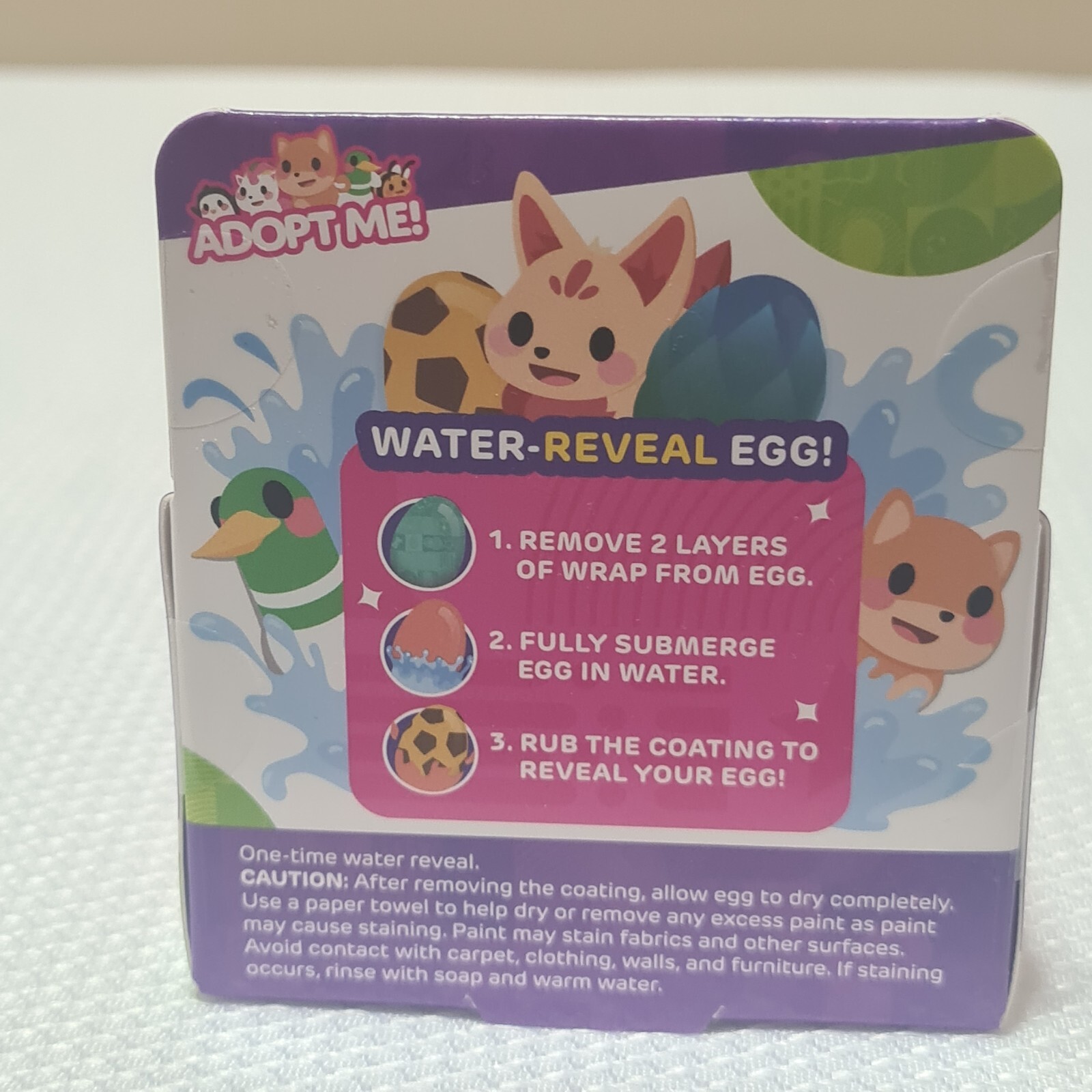 ADOPT ME EGG Mini Mystery Pets Roblox Series 2 W/Code Water Reveal ...