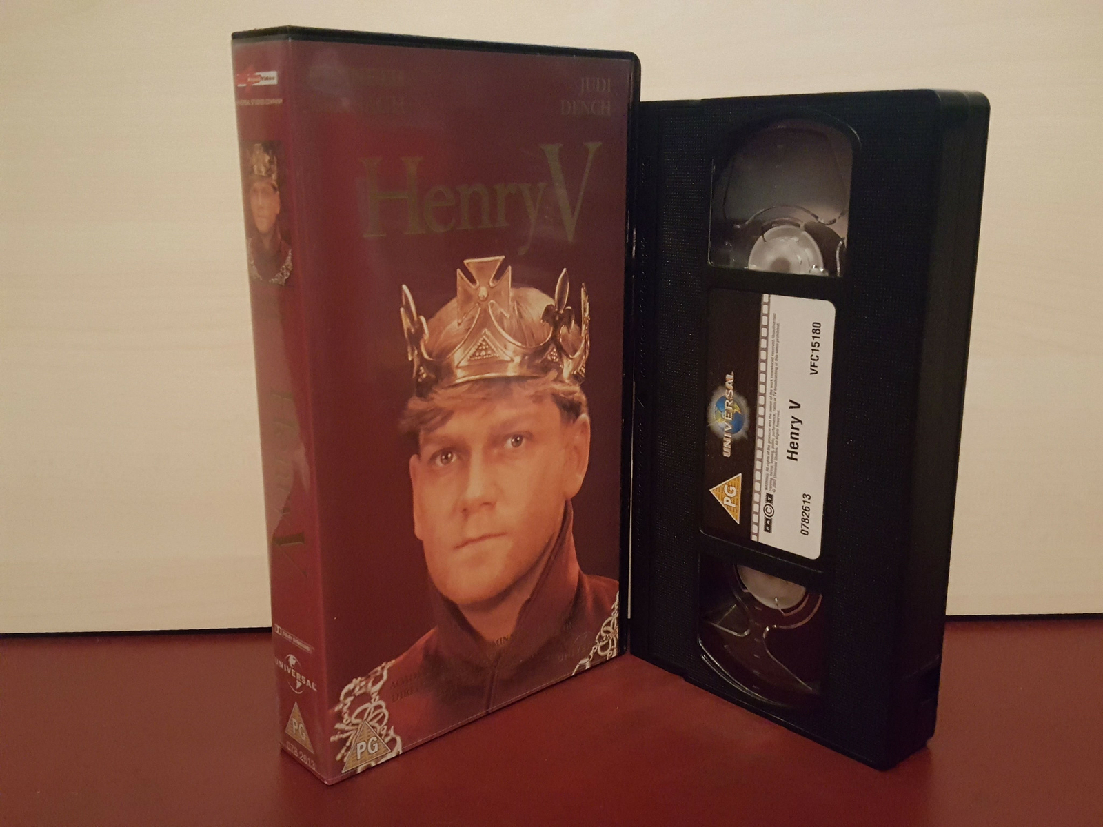 Henry V - Kenneth Branagh - Judi Dench - PAL VHS Video Tape (H8) | eBay