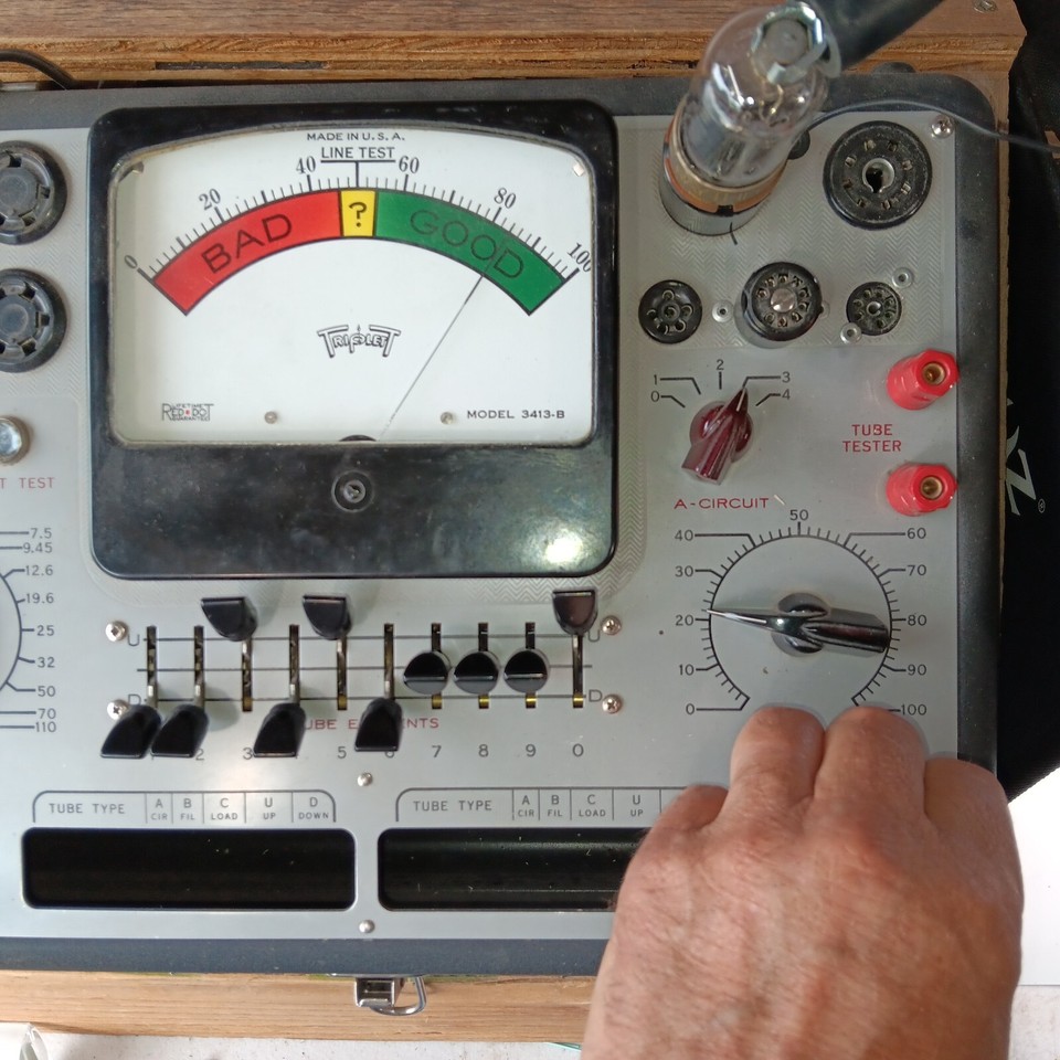 Raytheon 2E26 NOS Vacuum Tube 6893 Clean Tested 84% 60 Day Guarantee ...