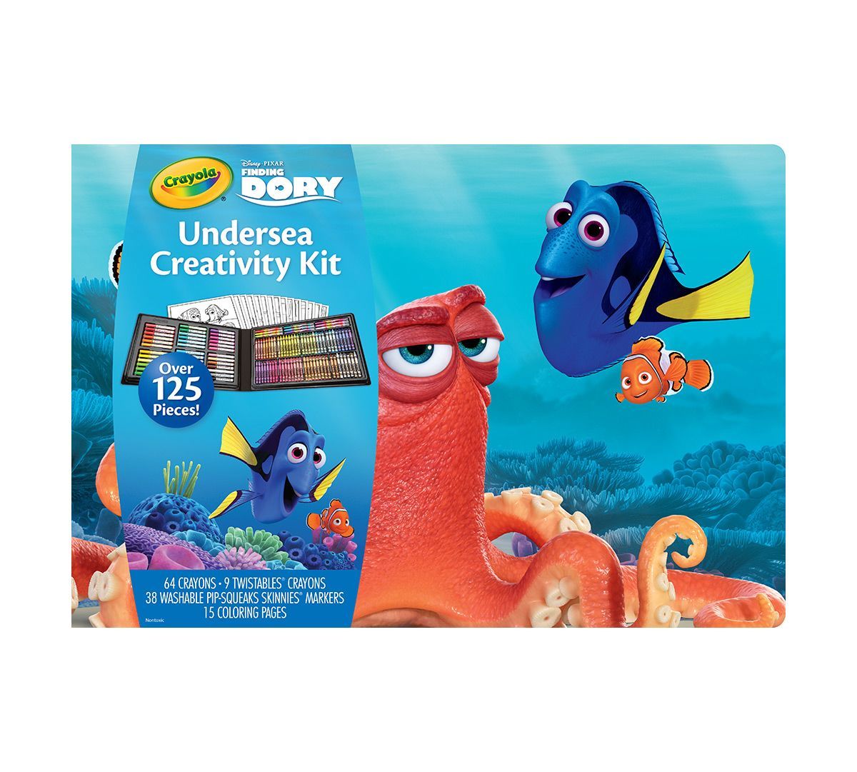Crayola Disney Finding Dory Undersea Creativity Kit Coloring Crayons ...