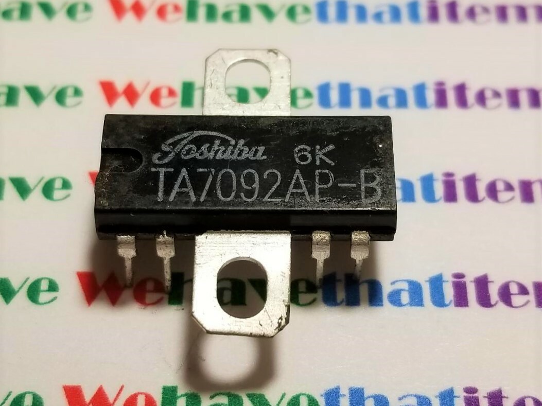TA7092AP-B / CROSSES TO ECG1023, NTE1023 / DIP / IC / 1 PIECE / (qzty) | eBay