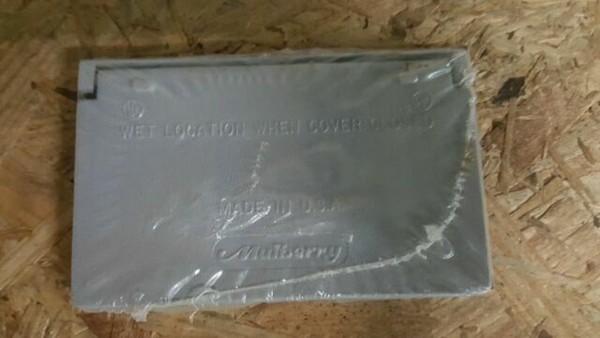 Mulberry 30451 - Weatherproof GFI Cover for sale online | eBay