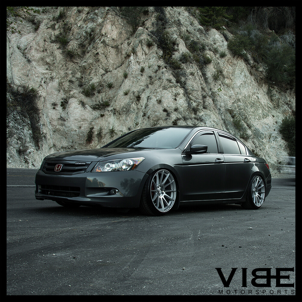 "19"" MRR Ground Force GF6 Concave Wheels Rims Set of 4 | Silver | Fits ...