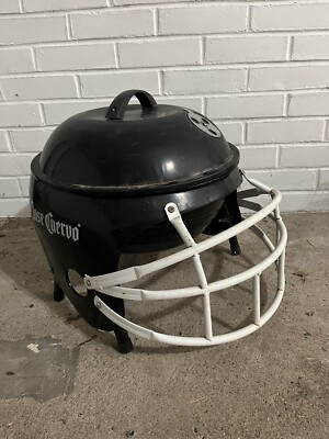 Football Helmet Shaped Portable Tailgate BBQ Charcoal Grill Jose Cuervo ...