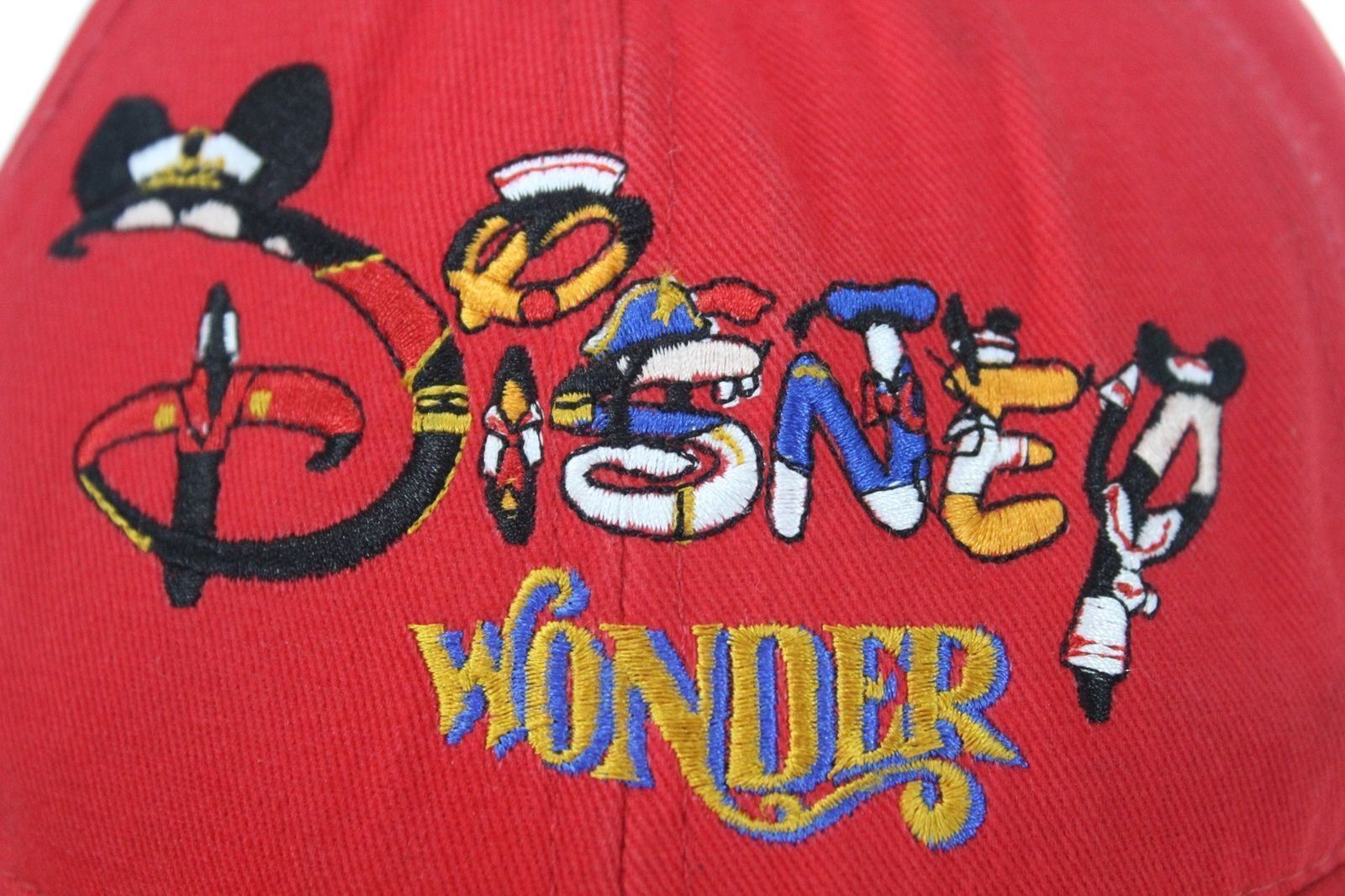 Vintage 1990s Disney Wonder Cruise Line Hat Capt. Mickey & Donald Duck ...