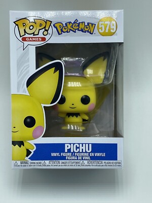 Funko Pop! Pichu Pokemon Nintendo IN STOCK Pop 579 | eBay