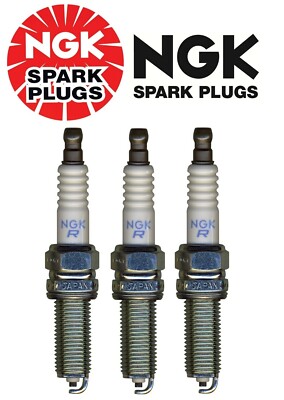 3 X Spark Plugs NGK 5847 Smart Fortwo 1.0L L3 2008-2015 Standard Copper ...