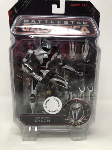 Battlestar Galactica Red Stripe Cylon Figure Toys R Us Exclusive | eBay