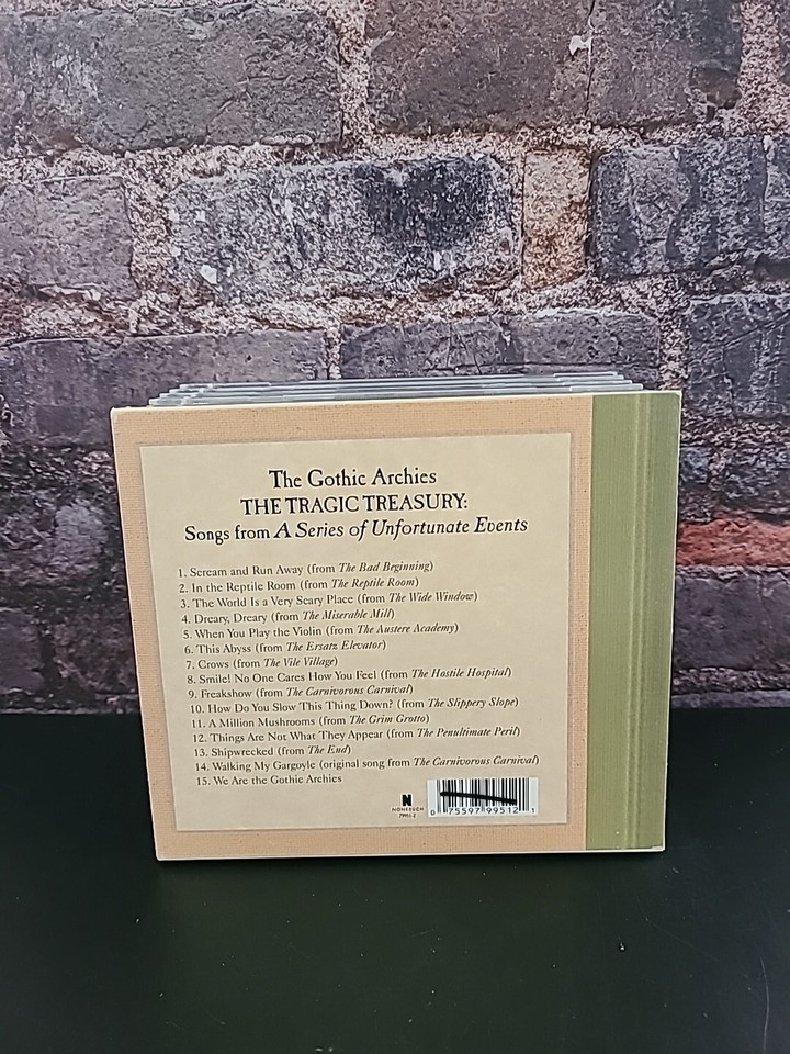 Tragic Treasury: Songs From a Series of Unfortunate Events - Gothic ...