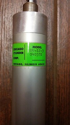 Chicago Cylinder Model DU-12-3 040372 1 1/2 bore x 3" stroke | eBay