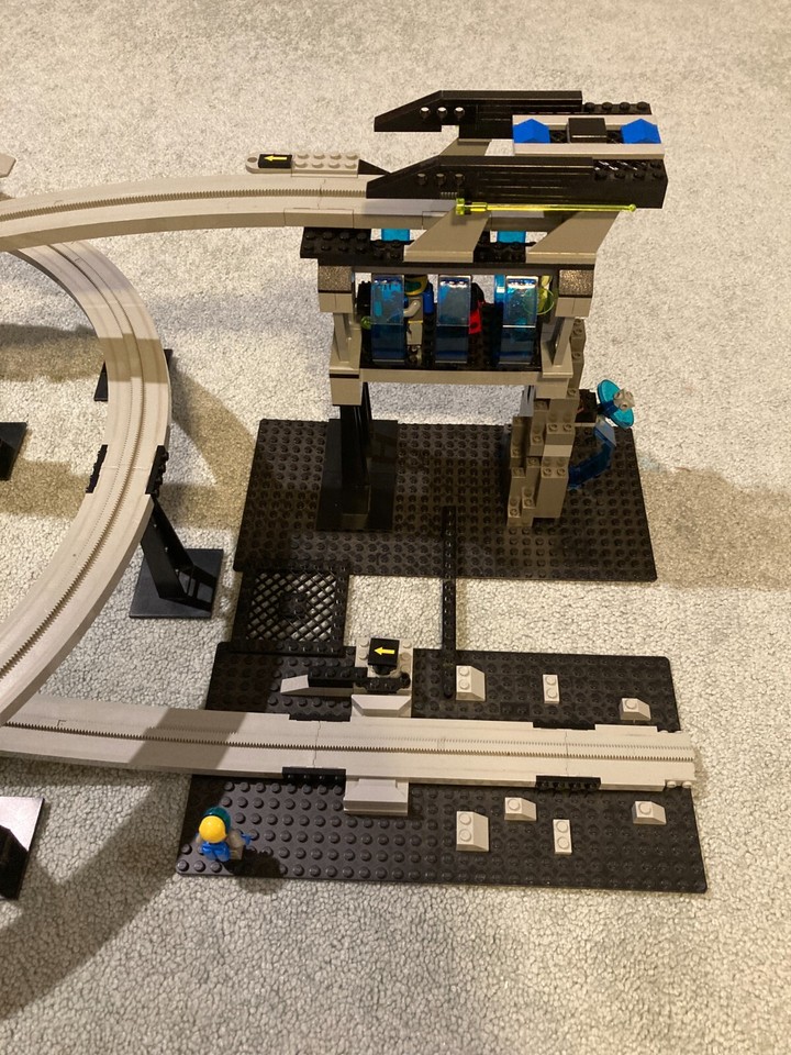 Rare Lego 6991 Lego System Unitron Space Monorail Transport Base 100% ...