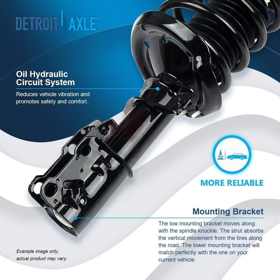 Front Strut Springs Rear Shock Absorber for Chevy HHR Cobalt Pontiac G5 ...