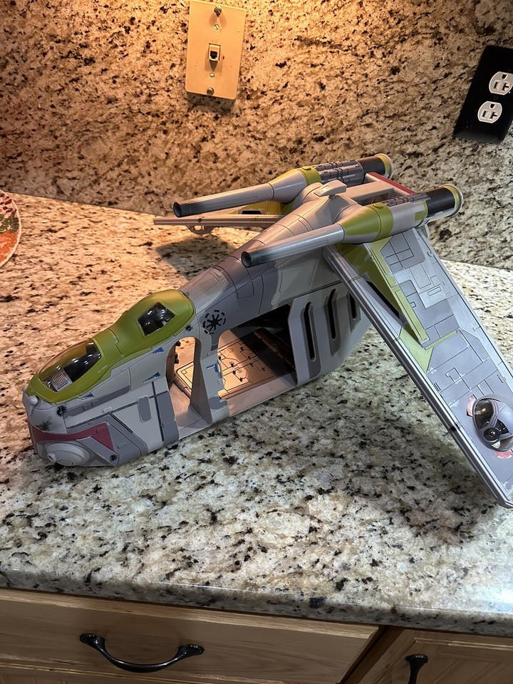 Star Wars ROTS Republic Gunship 2005 Mostly Complete | eBay