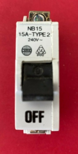 Wylex NB Series Type 2 NB05 NB10 NB15 NB20 NB30 NB40 MCB | eBay