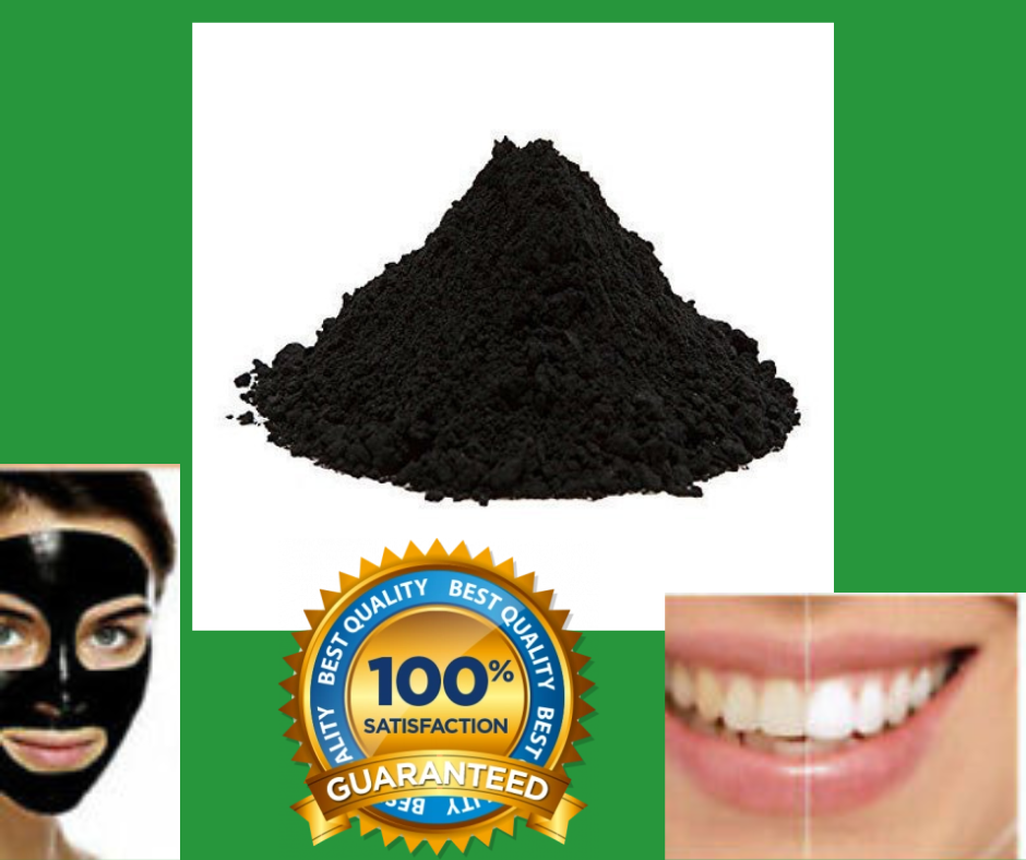 Coconut Shell Charcoal Powder Activated Carbon 100% Pure Organic 100g ...