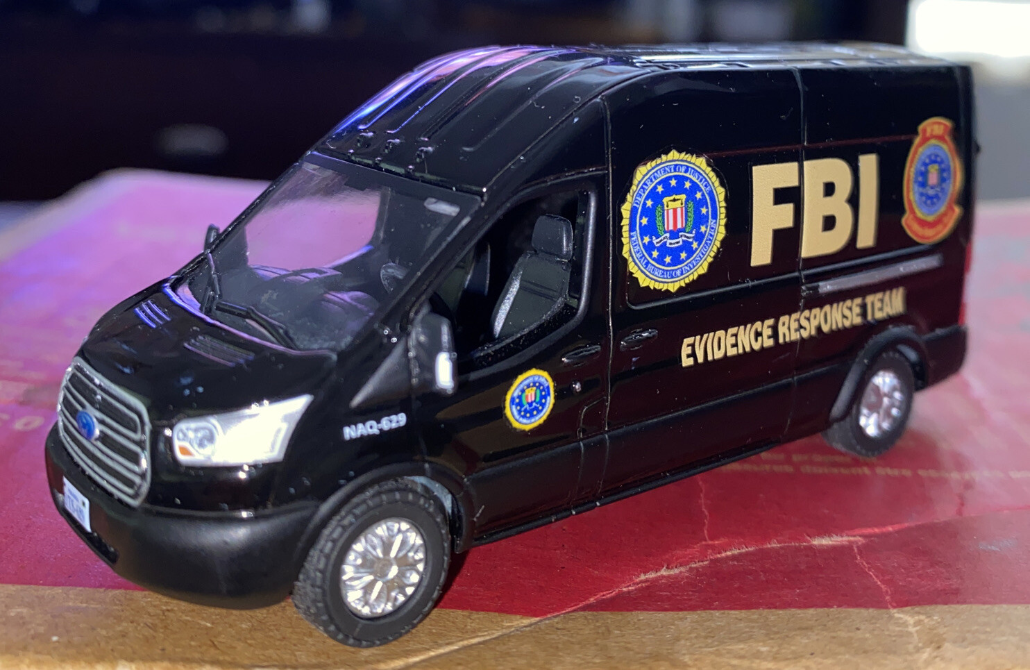 Kitbash Ford Transit FBI Federal Bureau Of Investigation Explosives ...