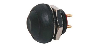 SPST IP67 Rated Momentary Black Pushbutton Switch | eBay Australia