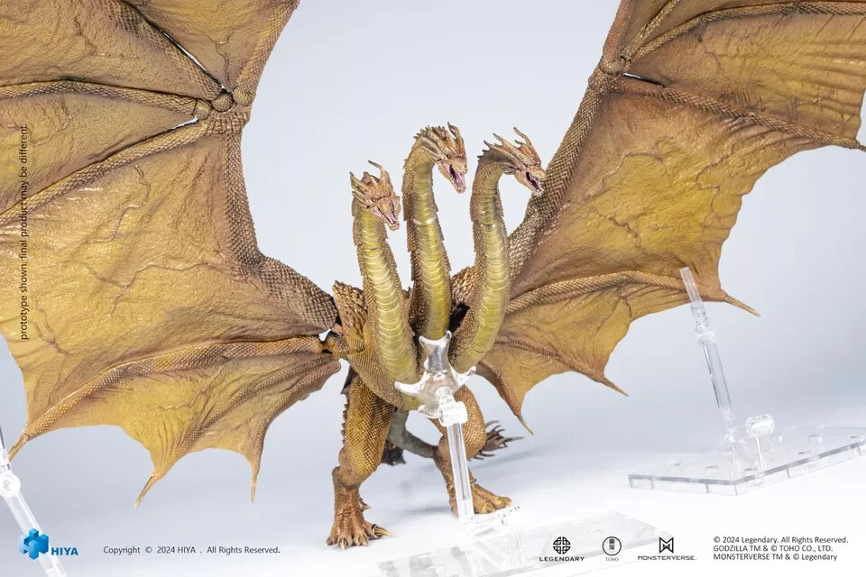 Godzilla Hiya Toys King Ghidorah Gravity Beams Action Figure - MINT ...