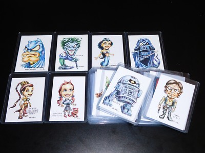 TRADING CARD ART by RAK (HAND SIGNED) - Choice of Card - Free Shipping ...