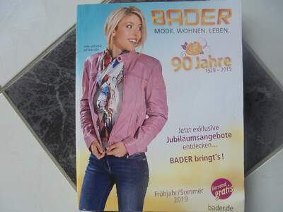 Bader Versandhaus Katalog Frühjahr/Sommer 2019 - 90 Jahre Bader ...