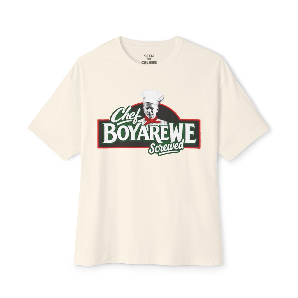 Chef BoyAreWeScrewed (Boyardee) Biden T-Shirt l Funny Joe Tee | 4 ...
