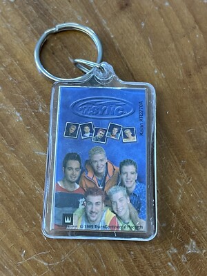 Vintage NSYNC Boy Band Music Memorabilia Keychain #6 | eBay