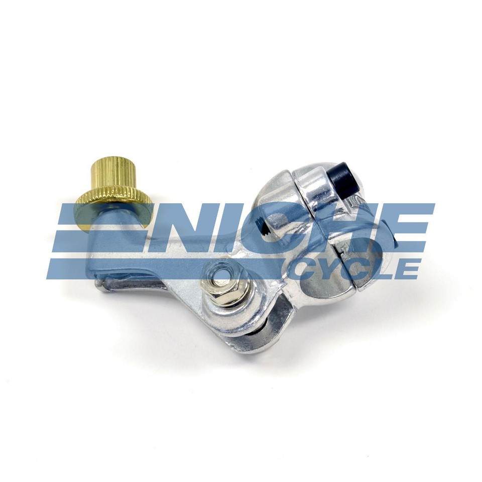 Honda Right Side Brake Lever Perch No Parking Notch Alloy Silver | eBay