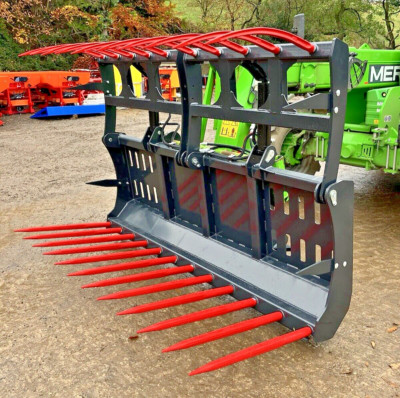 **NEW** JCB / MERLO / MANITOU / MATBRO Telehandler Heavy Duty Muck Grab ...