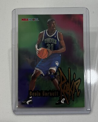 Kevin Garnett Rookie card basketball card** Hall Of fame Player ...