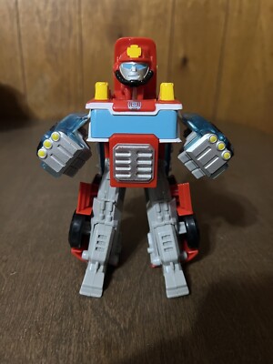 Hasbro TRANSFORMERS Playskool Heroes RESCUE BOTS Fire Truck HEATWAVE ...