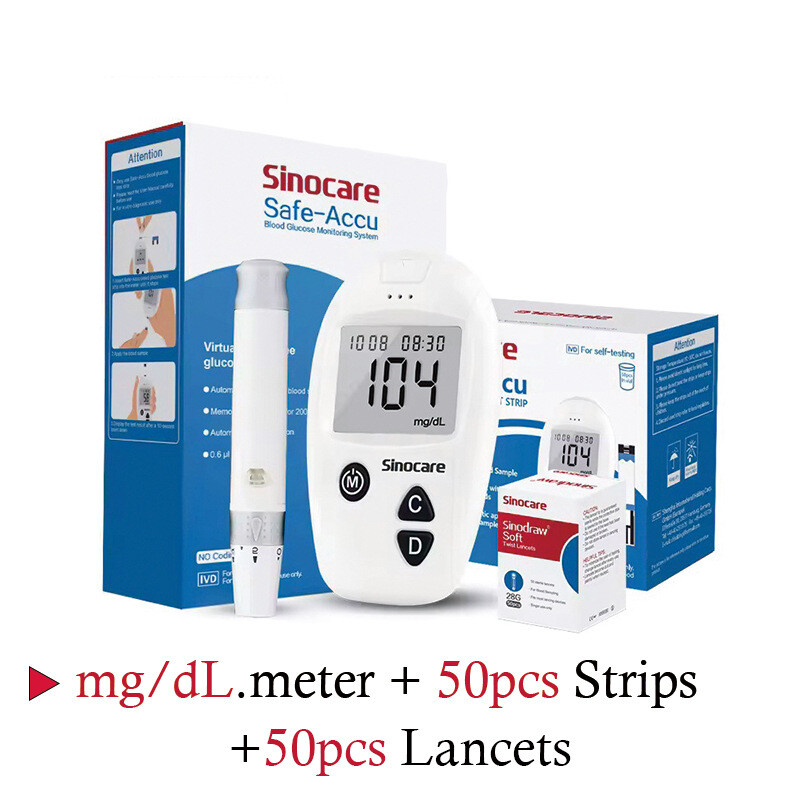Digital Blood Meter Safe-Accu Glucose Monitoring System MMN | eBay
