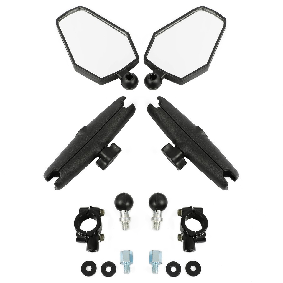Foldable Adventure Motorcycle Rearview Side Mirrors For Suzuki Kawasaki ...