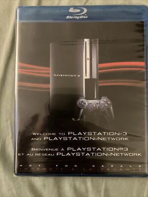 PS3 Playstation 3 Welcome to Playstation 3 and Playstation Network Blu ...
