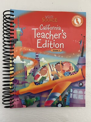 Write Source California Teacher's Edition Grade 3 English Writing ...