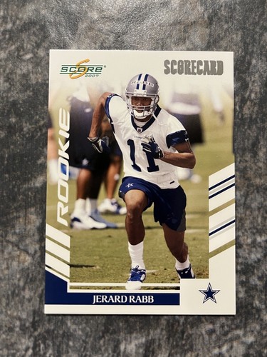 2007 Score - Scorecard #293 Jerard Rabb /750 (RC) for sale online | eBay