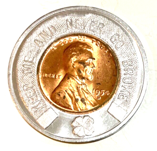 Johnson’s Sunoco Encased Penny | eBay