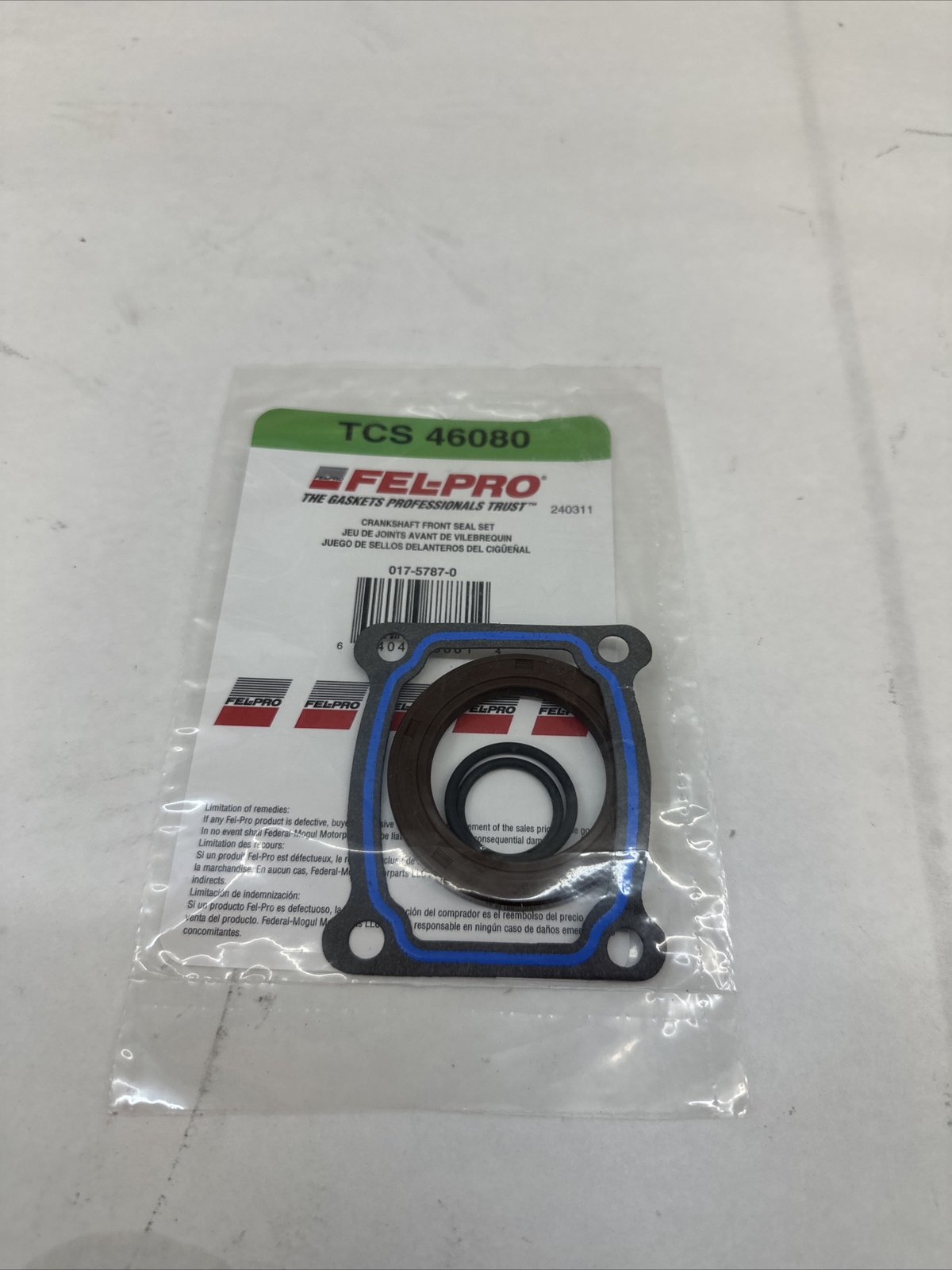 Engine Crankshaft Seal Kit Fel-Pro TCS 46080 for sale online | eBay