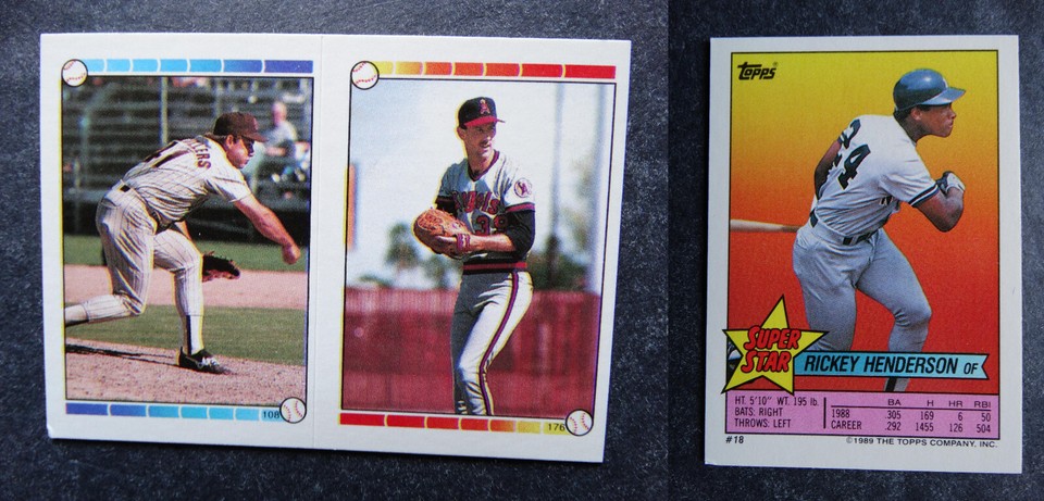 1989 Topps Stickers Baseball Cards Complete Your Set U Pick From List ...
