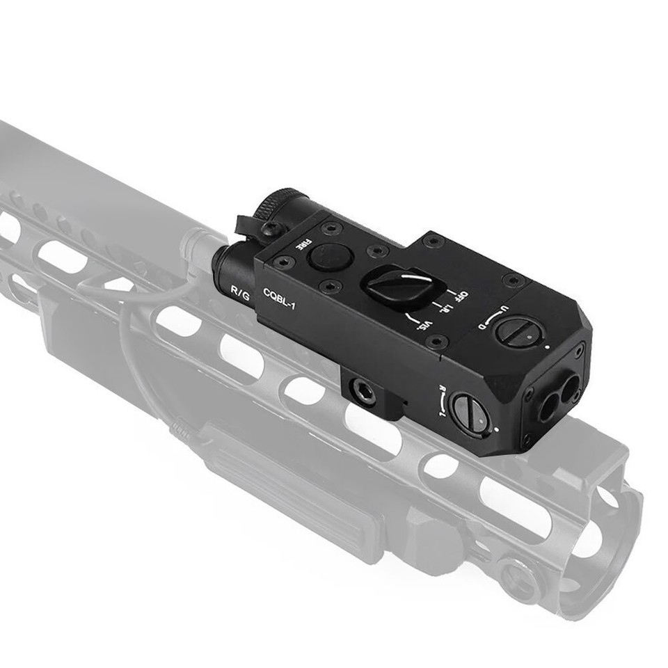Weapon Pointer CQBL-1 CQBL 1 Green Laser IR Red Dot Aiming Sight ...