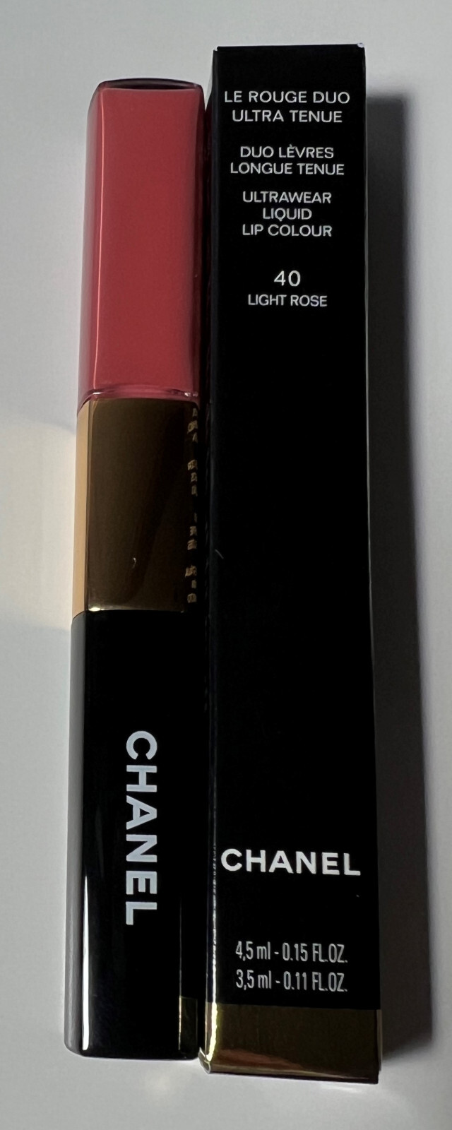 CHANEL 40 Light Rose Le Rouge Duo Ultrawear Liquid Lip Colour New in Box | eBay