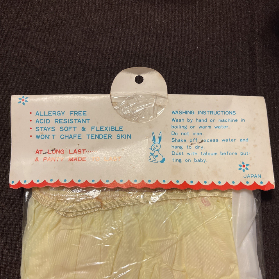 4 Pr. Vintage Vinyl Plastic Baby Pants- 12 - 18 Mos - 23 - 26 Lb - 1940 ...