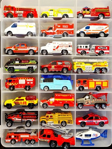 2lbs 24 Emergency Vehicles - Matchbox & Hot Wheels - Fire Truck ...