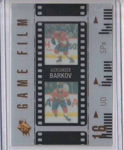 24 25 Aleksander Barkov UD SPx Game Film GF-14 Florida Panthers | eBay