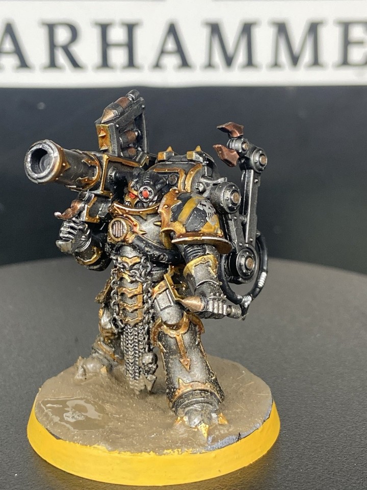 Iron Warriors Warsmith Chaos Space Marines Havocs Games Workshop ...