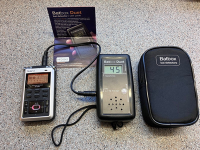 Batbox duet bat detector, Roland R-05 recorder, lead & SD card | eBay UK
