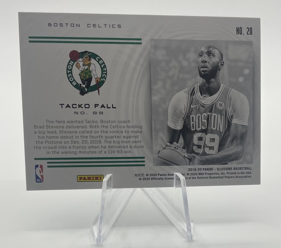 2019-20 Panini Illusions Tacko Fall #20 Instant Impact | eBay