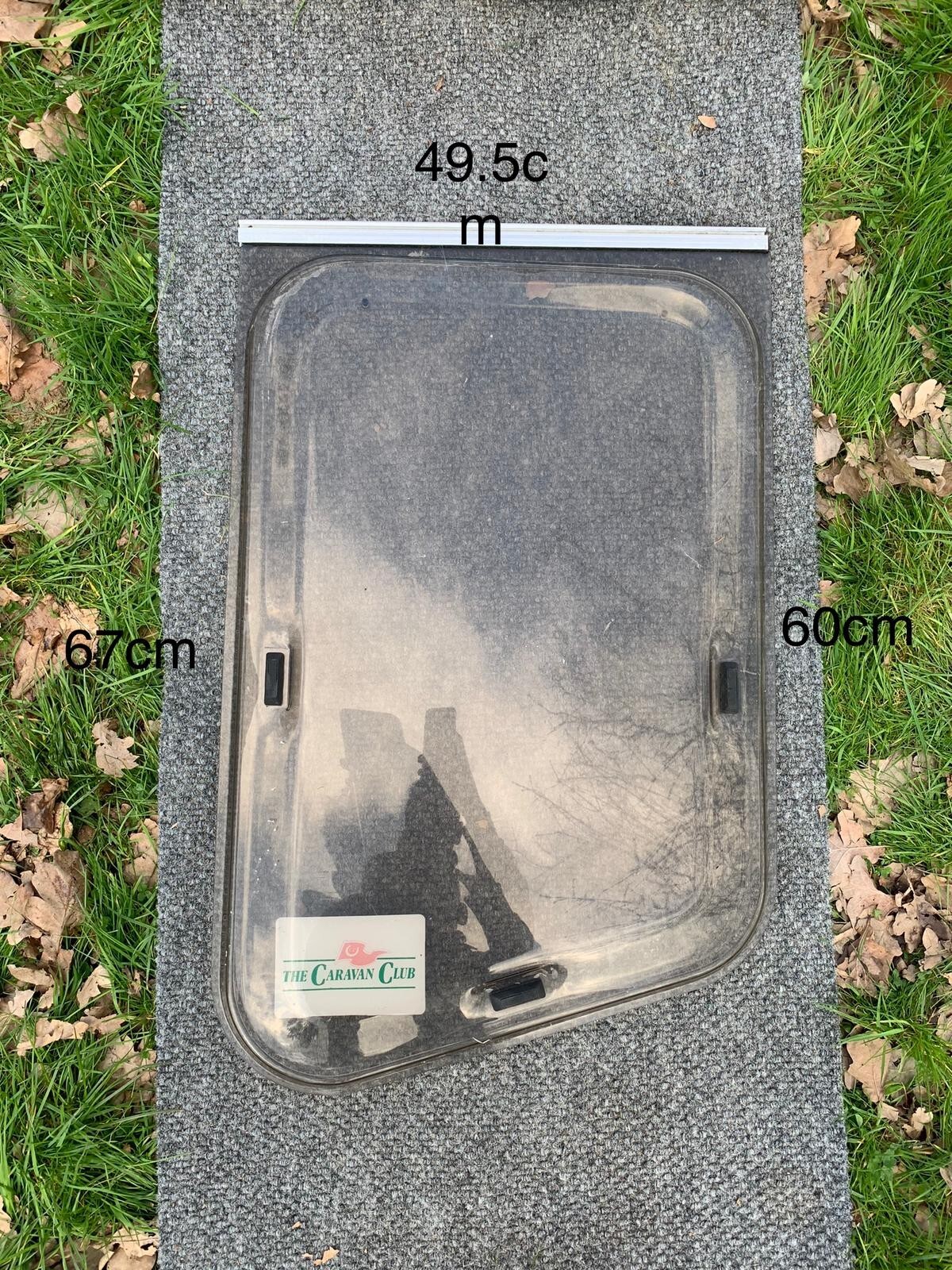 Caravan motor home front nearside window 490x680/600 | eBay UK