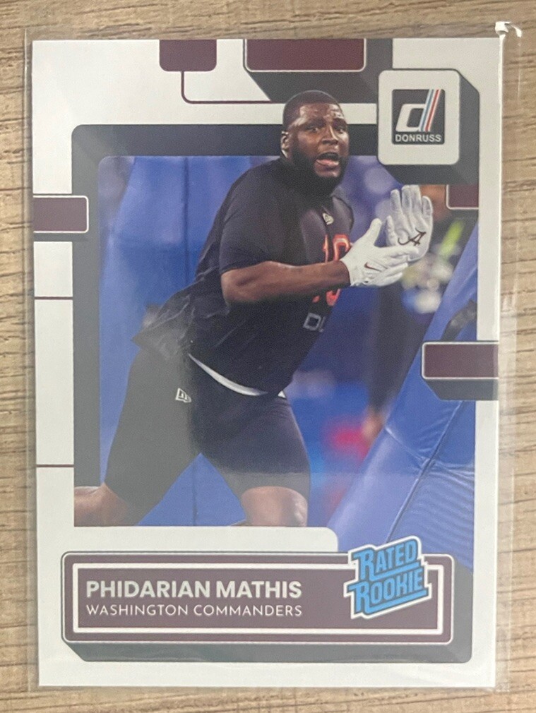 2022 Panini Donruss - Rated Rookie #371 Phidarian Mathis (RC) for sale ...