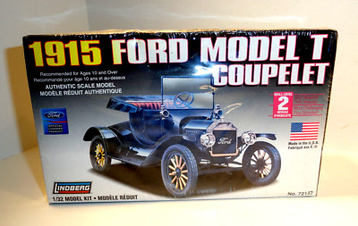 1915 Ford Model T Coupelet Lindberg Model Kit Level 2 | eBay
