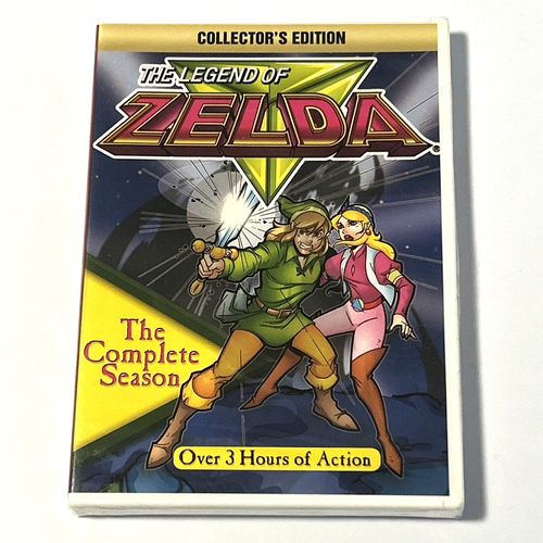 The Legend of Zelda - The Complete Season (DVD, 2012, 3-Disc Set ...